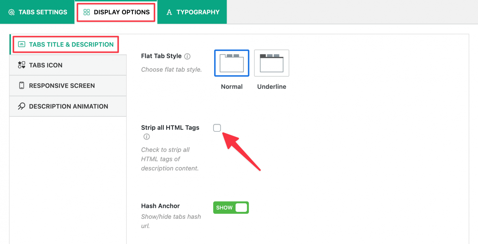 How to Strip All HTML Tags from the tab’s description? – Smart Tabs Docs
