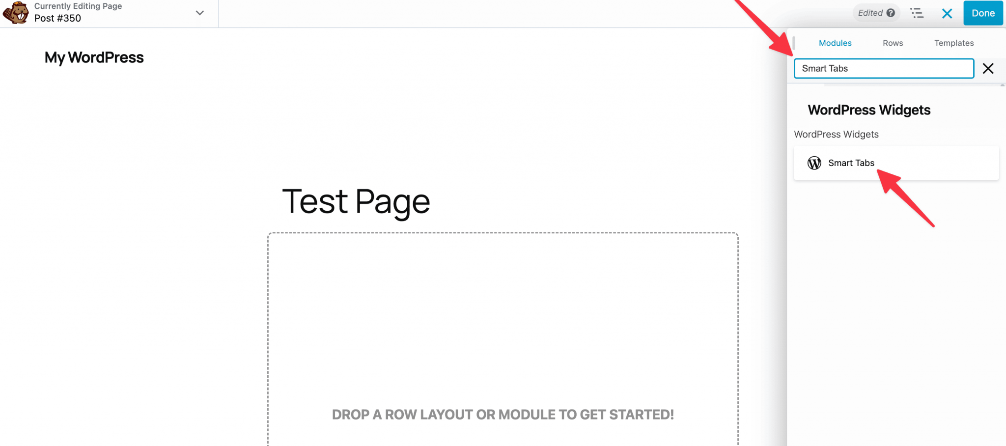 Smart Tabs with Beaver Builder – Smart Tabs Docs